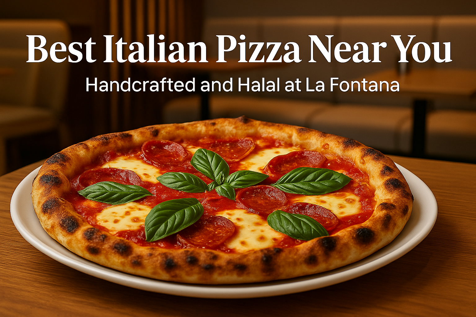 Best Italian Pizza Near You: Handcrafted and Halal at La Fontana