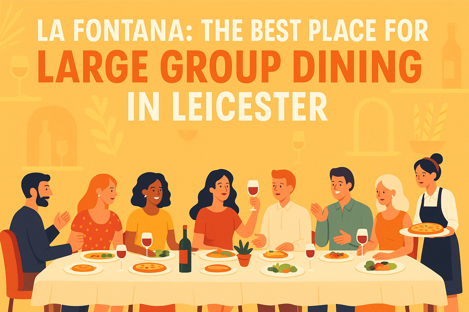 La Fontana: The Best Place for Large Group Dining in Leicester