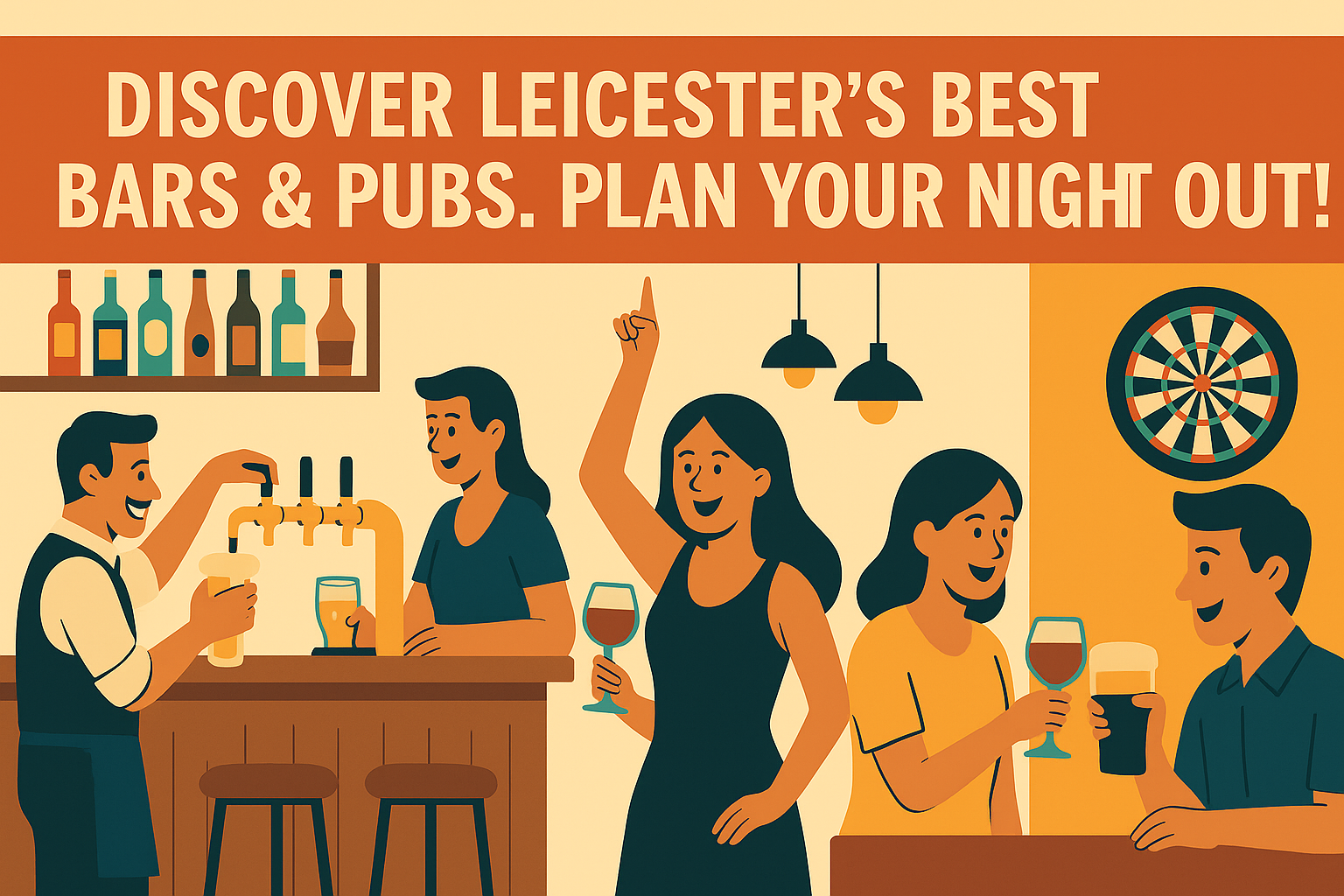Discover Leicester's Best Bars & Pubs. Plan Your Night Out! – La Fontana